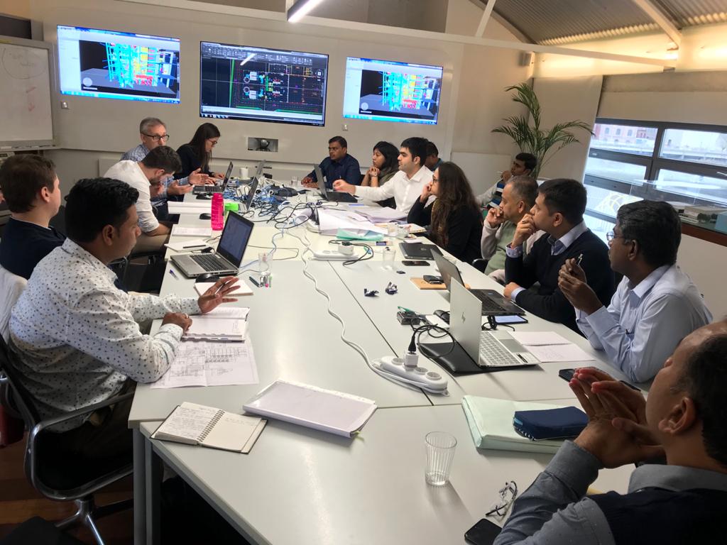 Keppel Seghers visit for Ahmedabad WTE Project - Abellon